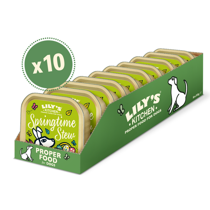 Springtime Stew Wet Dog Food Multipack (10 x 150g) | Lily's Kitchen